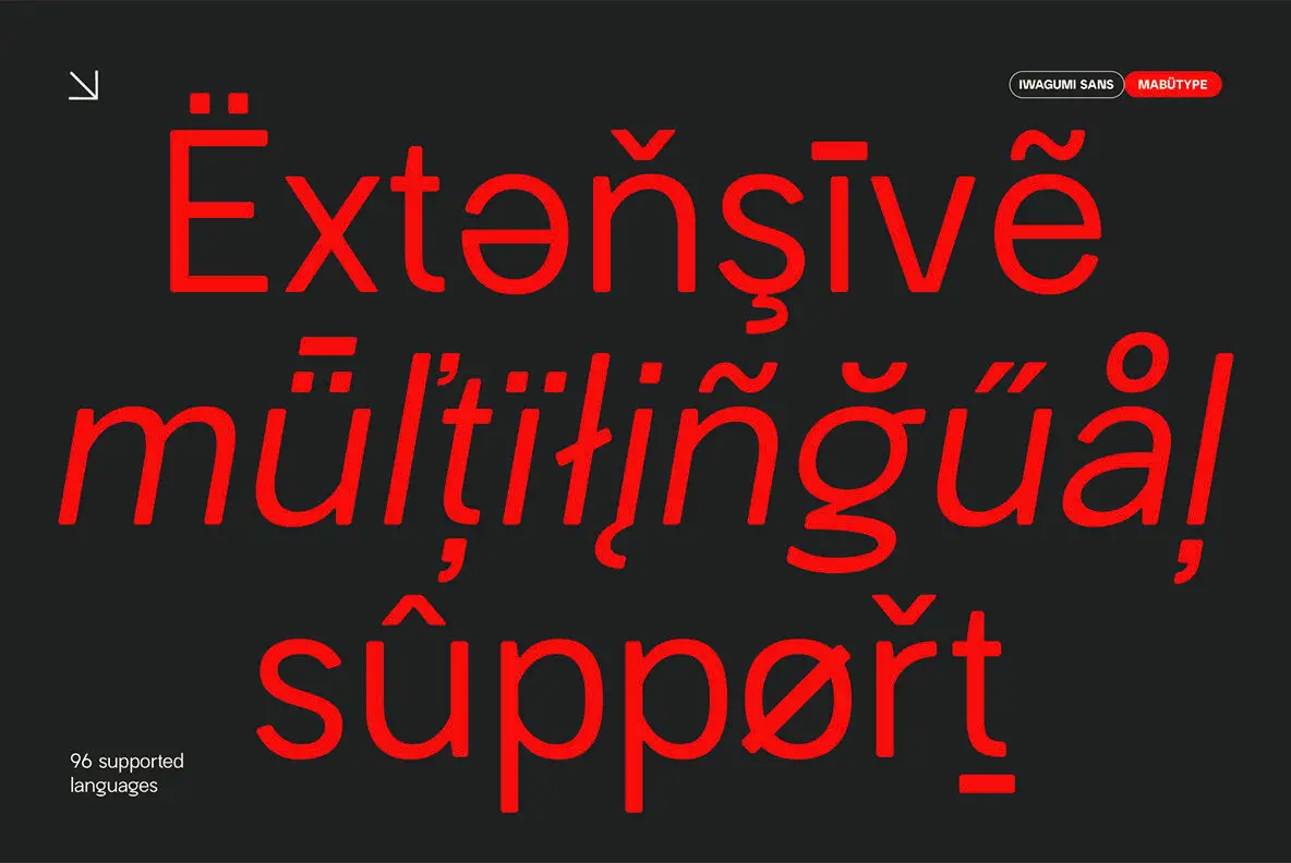 Iwagumi Sans Font - FontPath