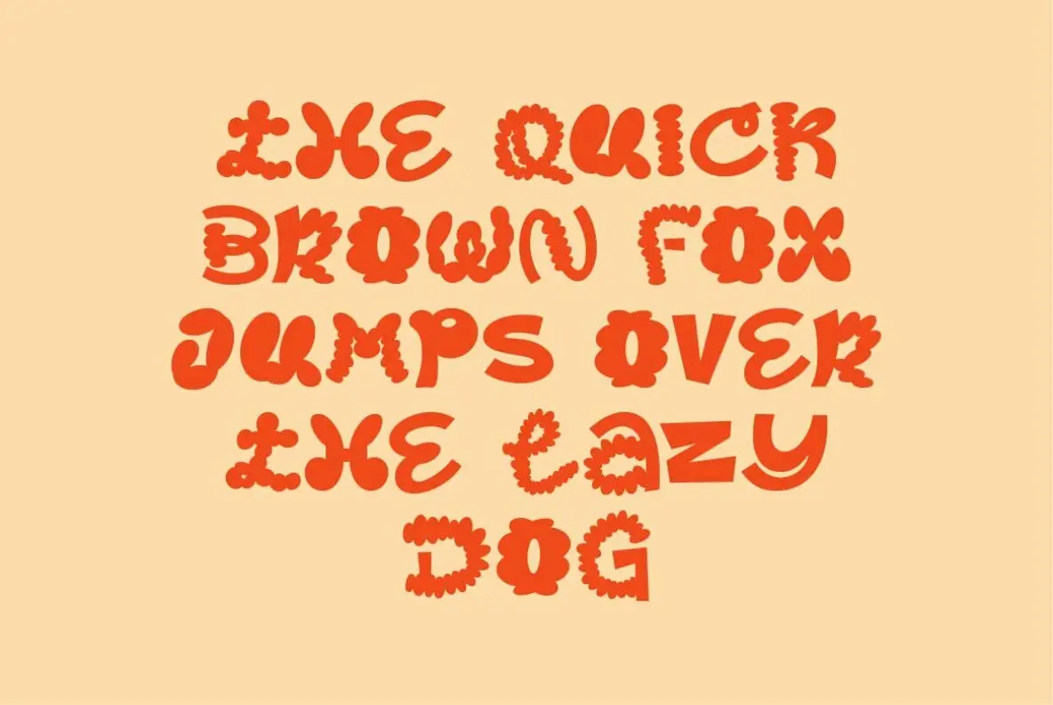 Groovy Fusion Font - YouWorkForThem