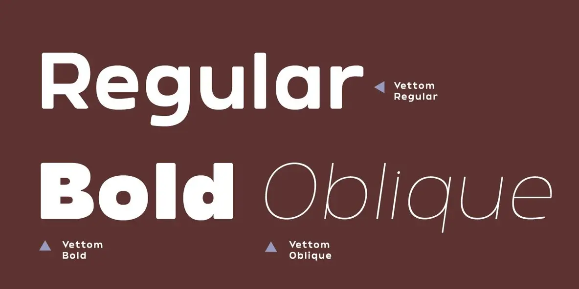 VETTOM Font - YouWorkForThem