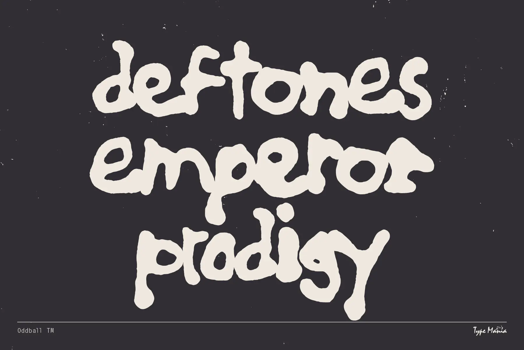 Oddball TM Font - FontPath