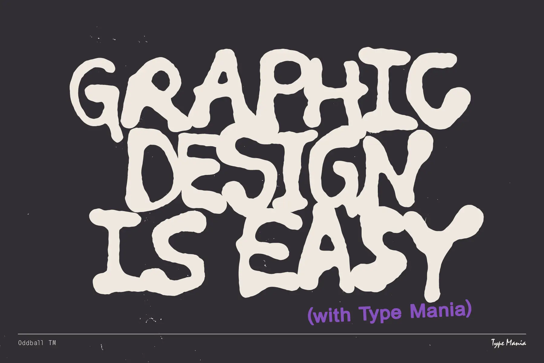 Oddball TM Font - FontPath