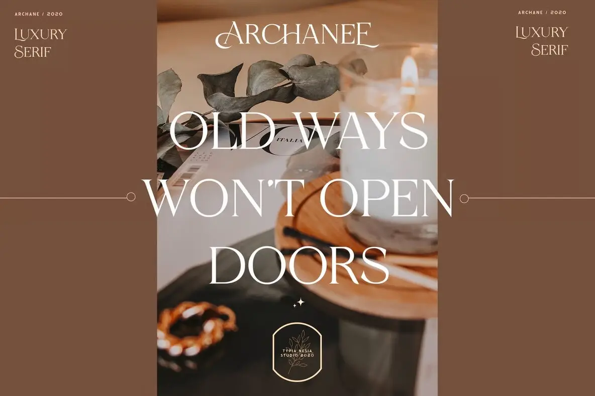 Archane Font - YouWorkForThem