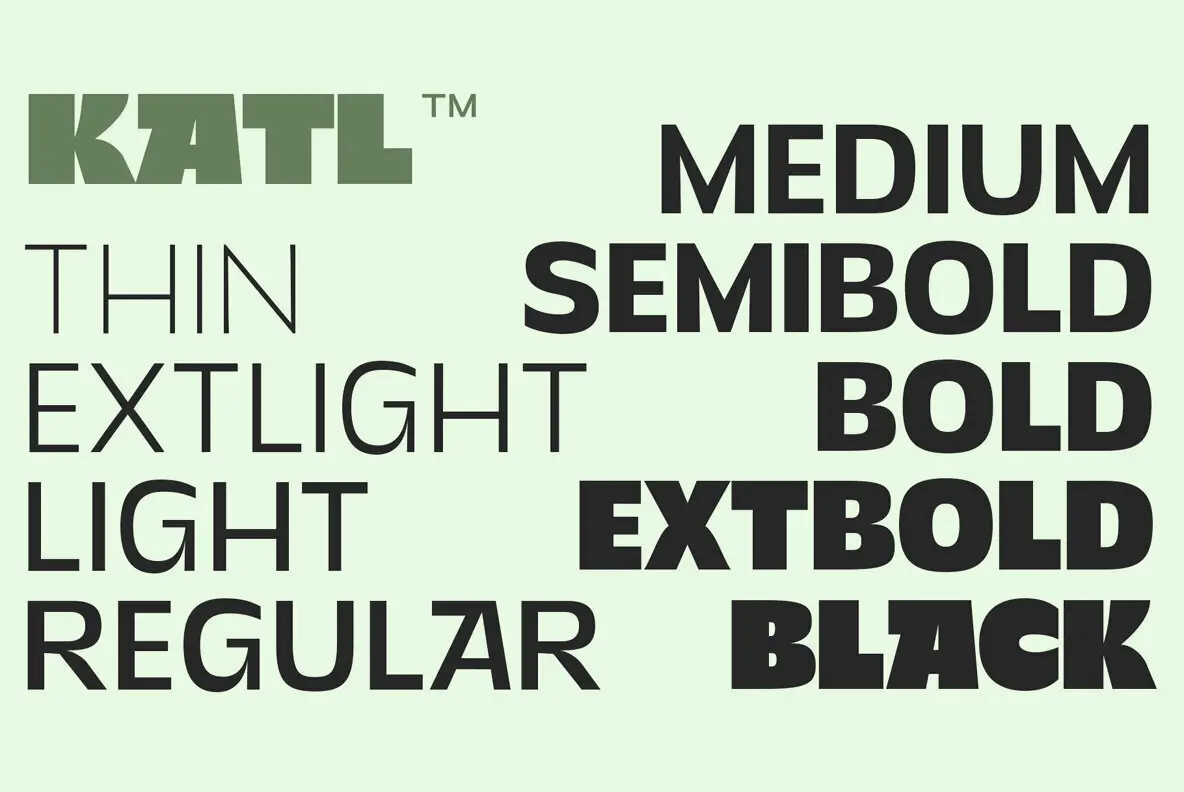 Katl Font - YouWorkForThem