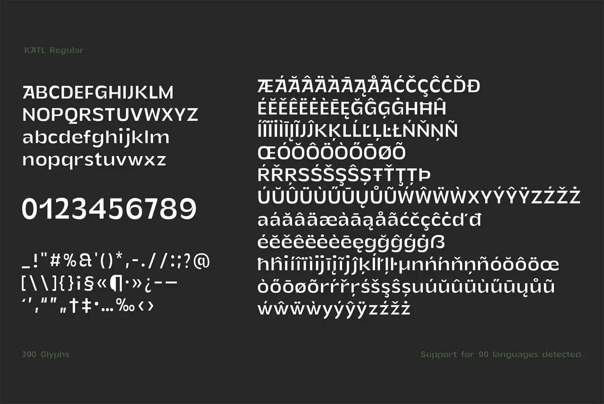 Katl Font - YouWorkForThem