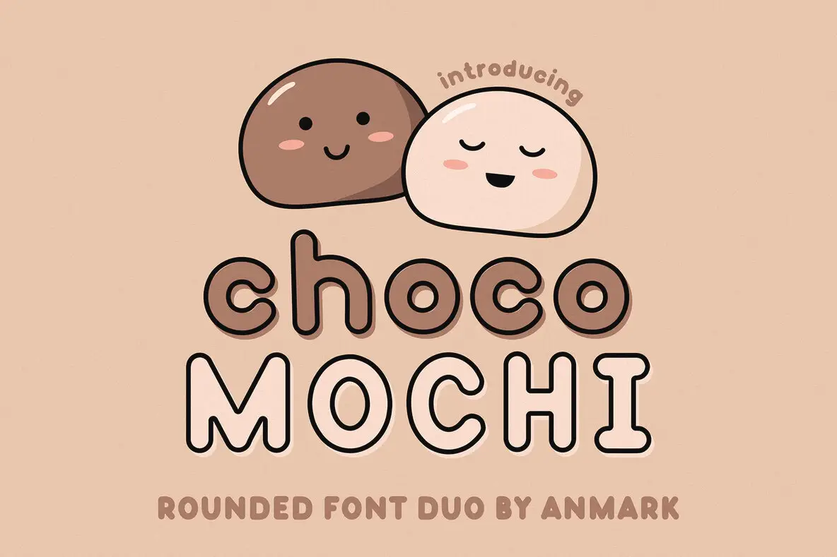 Choco Mochi Font - YouWorkForThem