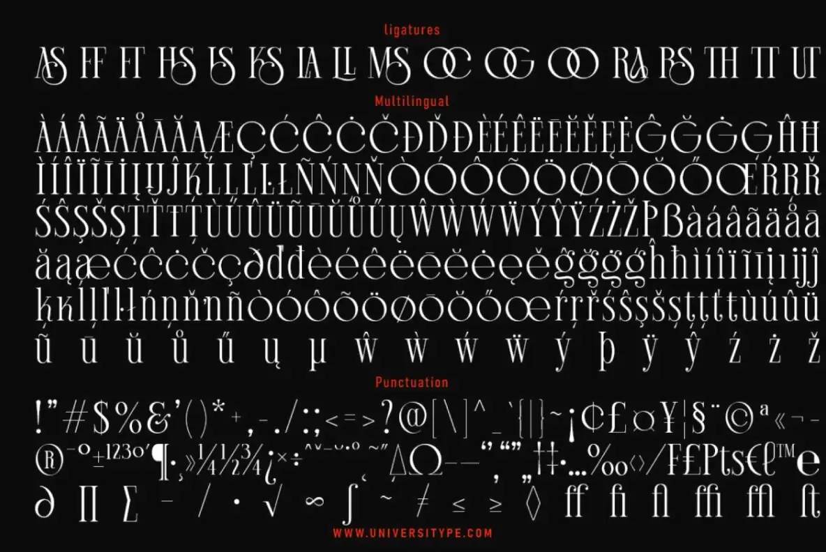 UT Silver Glass Font - FontPath