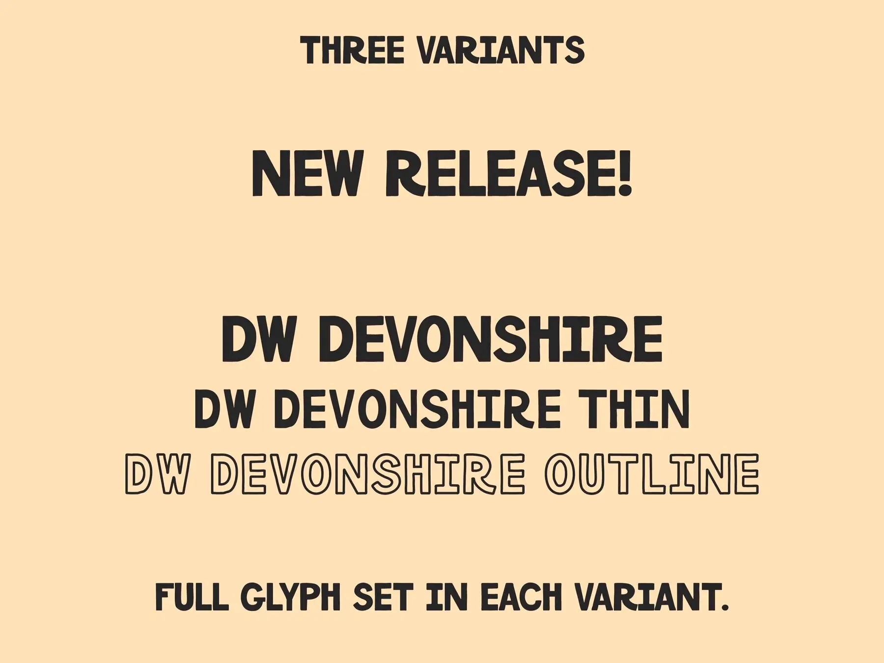 DW Devonshire Font - YouWorkForThem