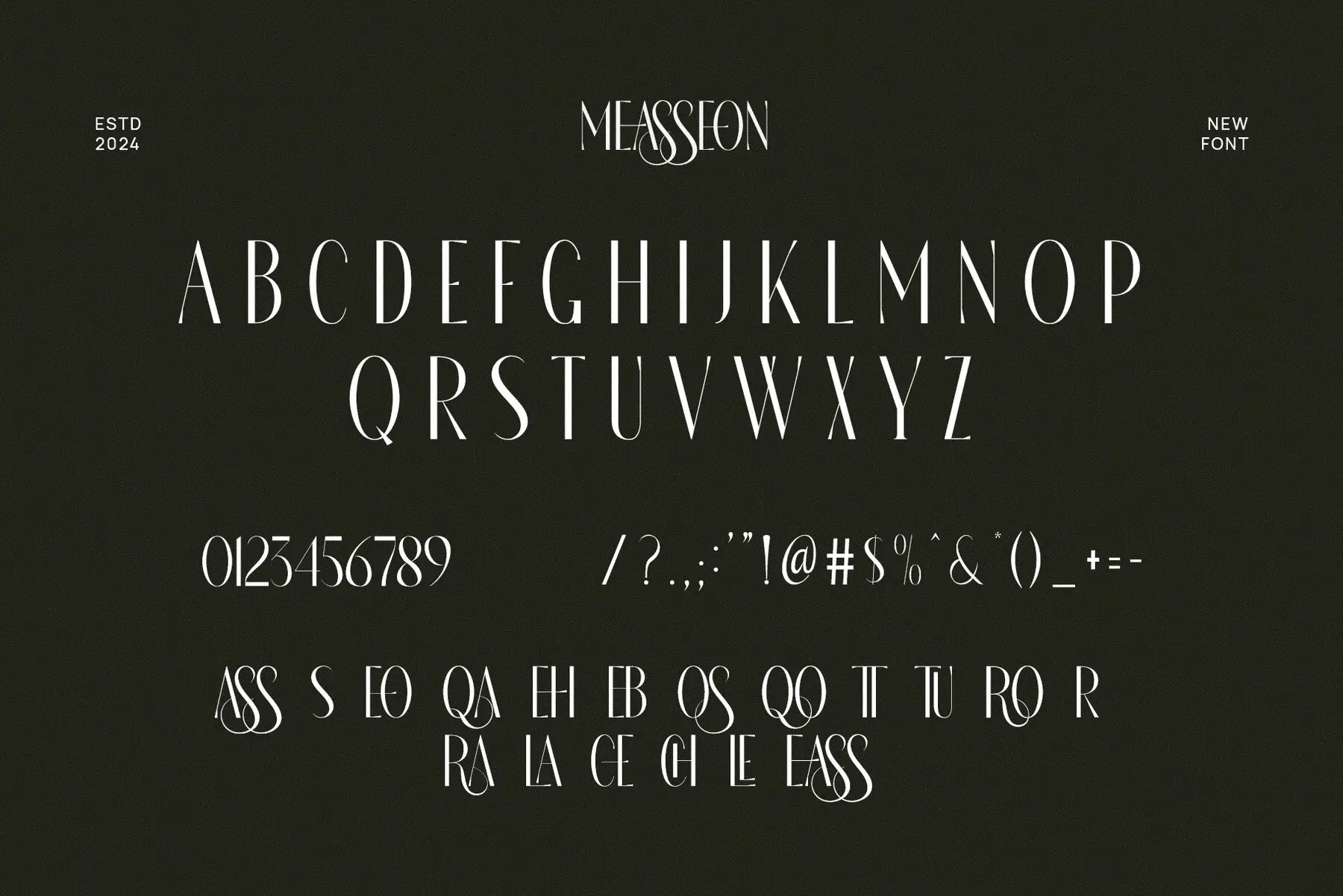 Measseon Font - YouWorkForThem