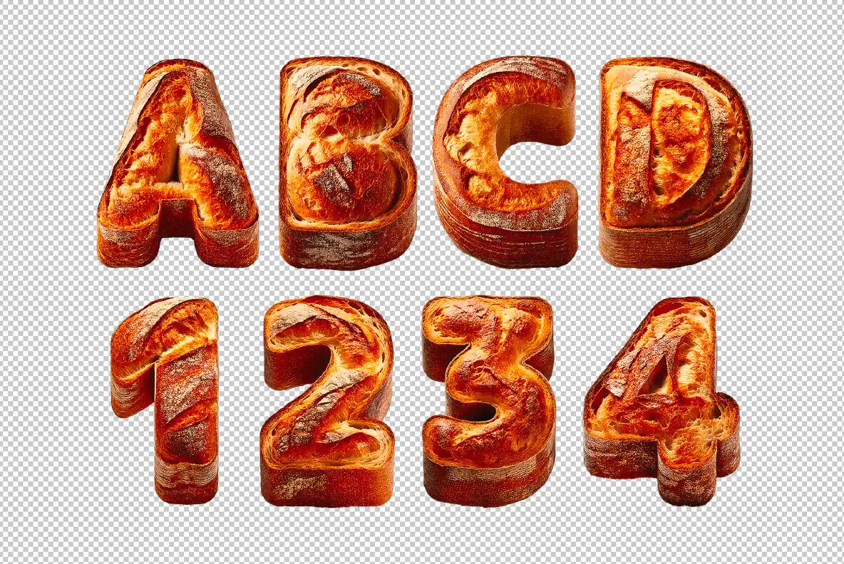 Crispy Bread SVG Font - FontPath