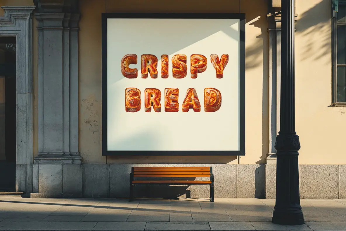 Crispy Bread SVG Font - FontPath