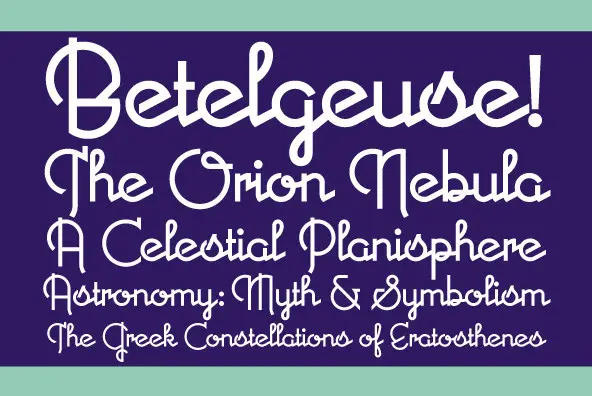 Orion MD Font - FontPath