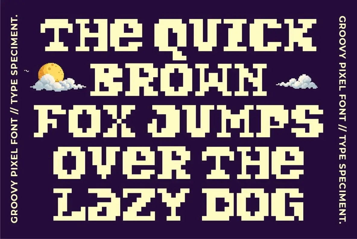 Groovy Pixel Font - FontPath
