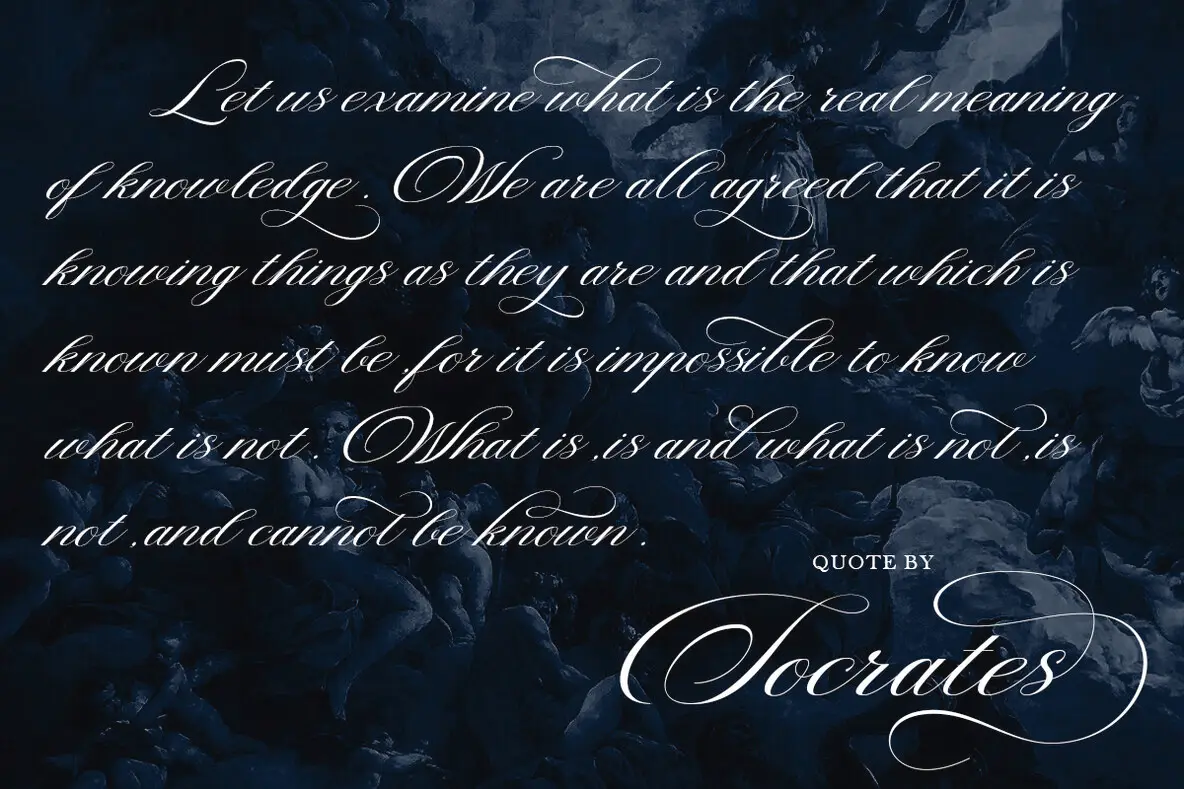 The Cartography Calligraphy Font - YouWorkForThem