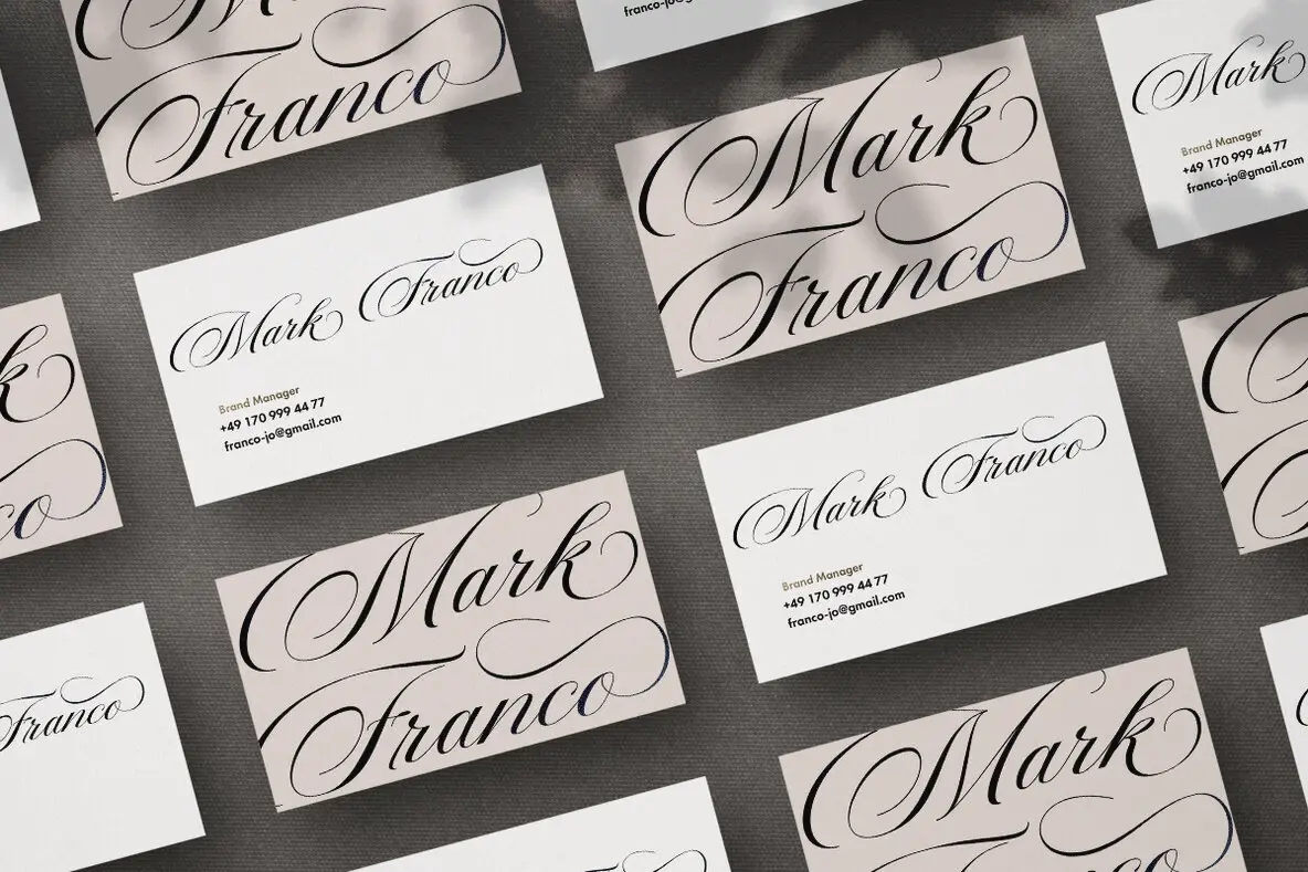 The Cartography Calligraphy Font - FontPath