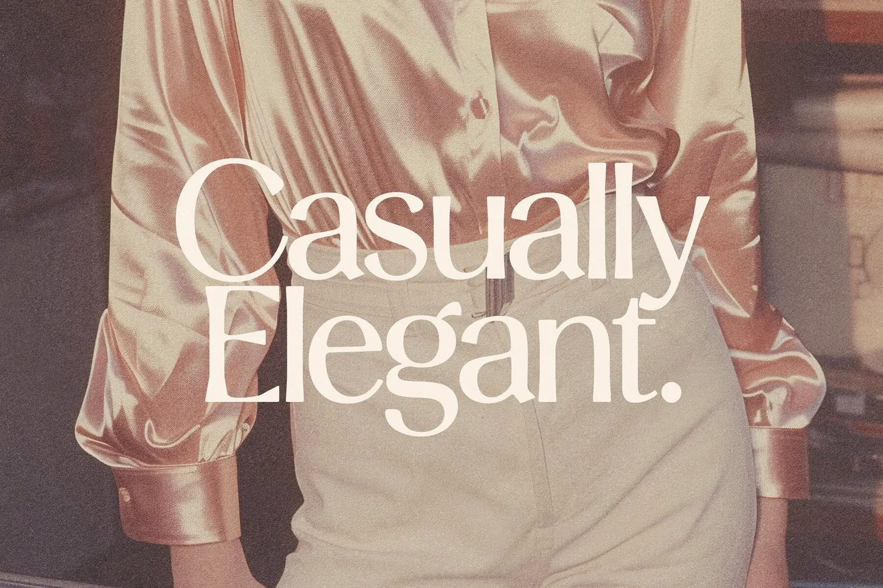 Stylish Aesthetic Font - YouWorkForThem