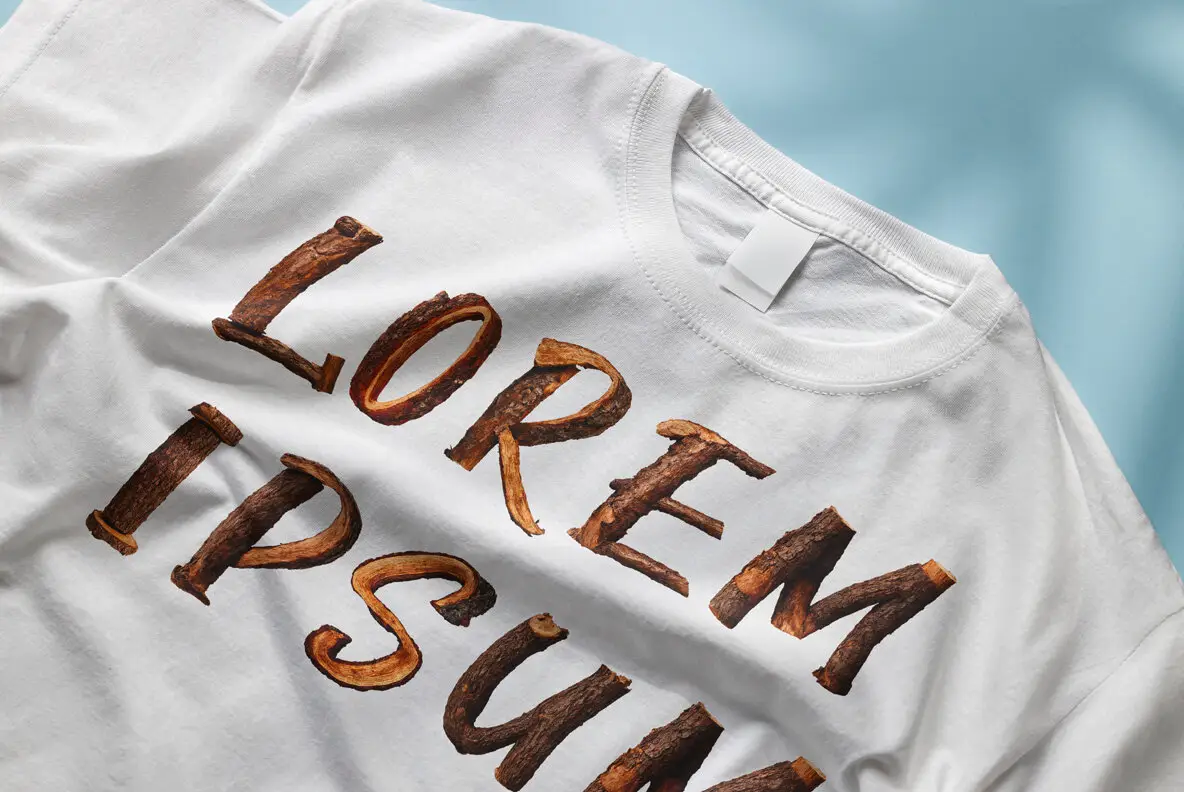 Wood Log Font - FontPath