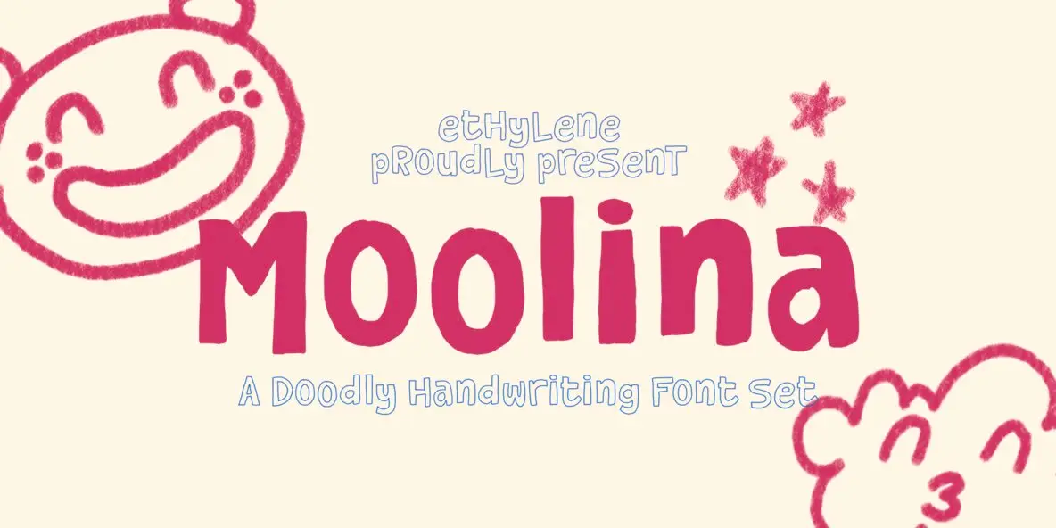 Moolina Font - YouWorkForThem