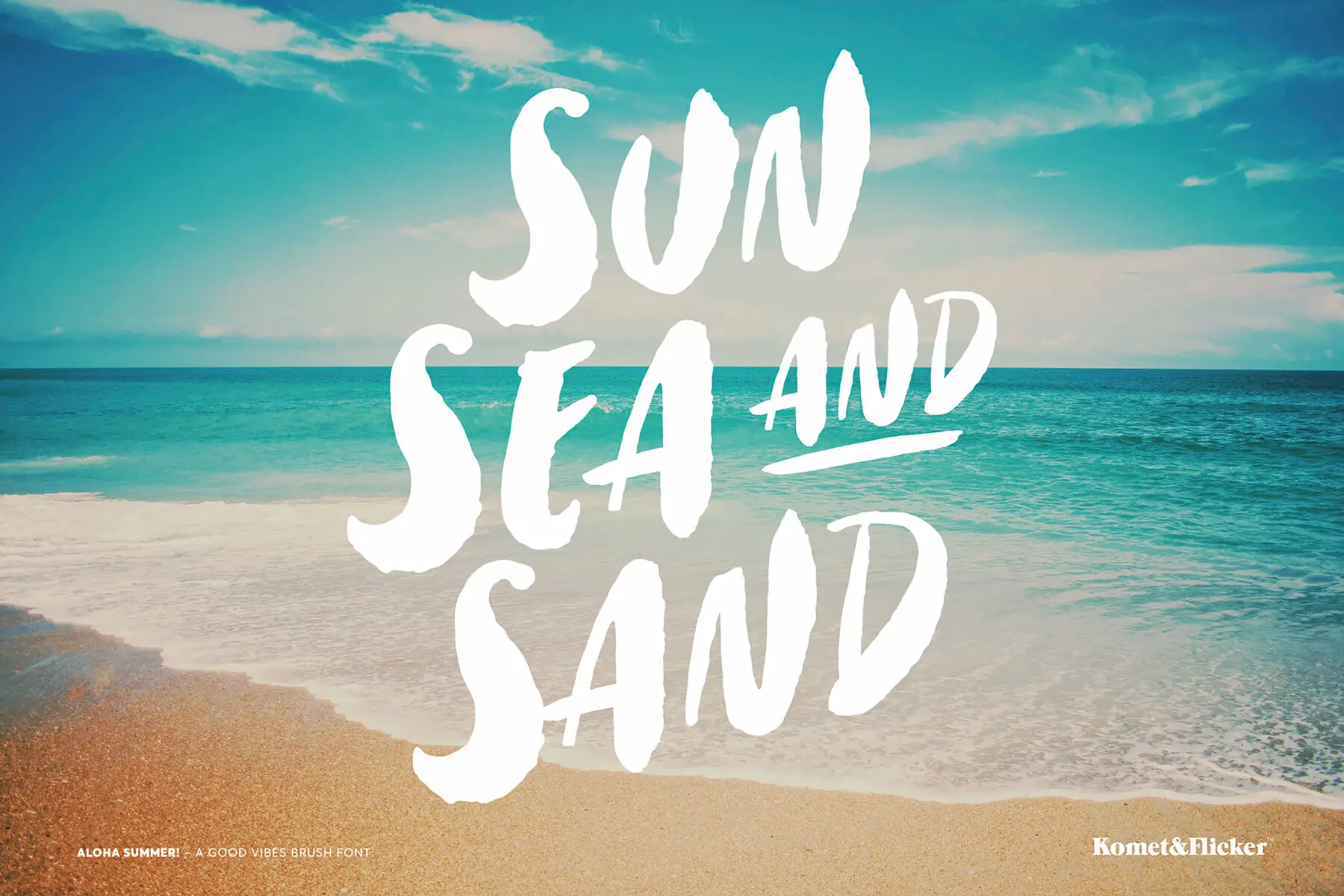 Aloha Summer Font - YouWorkForThem