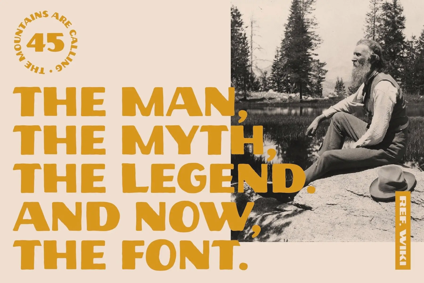 John Muir Sans Font - FontPath