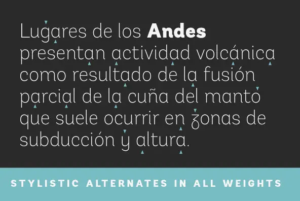 Andes Font - YouWorkForThem