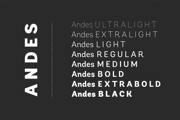 Andes Font - YouWorkForThem