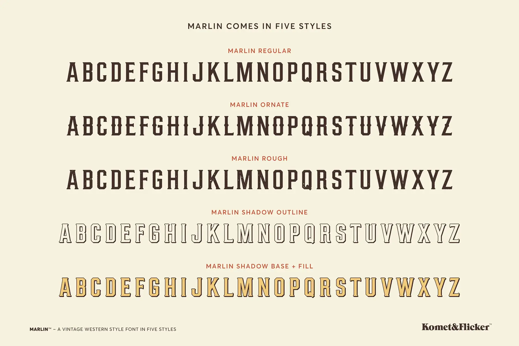 Marlin Font - YouWorkForThem