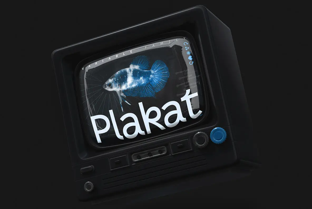 Plakat Font - YouWorkForThem