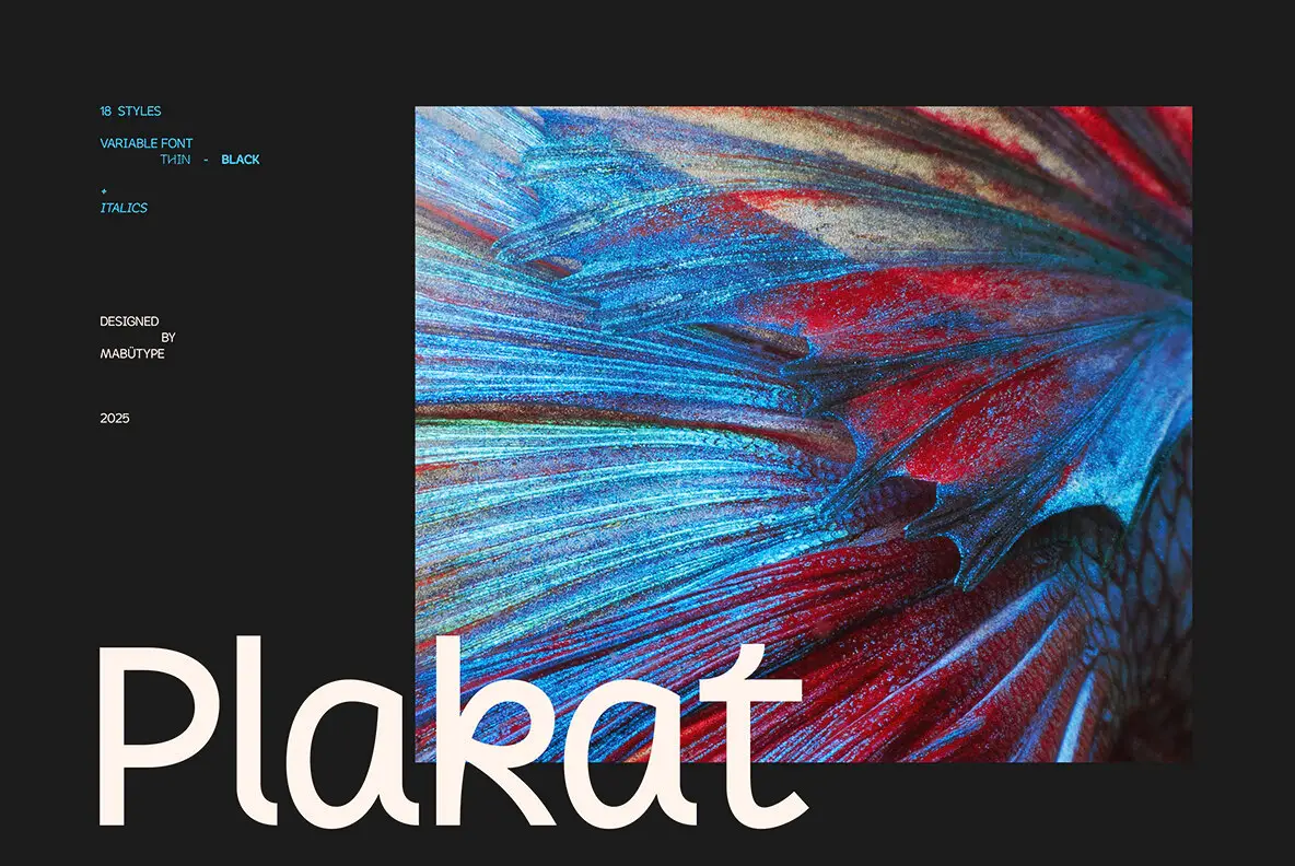 Plakat Font - YouWorkForThem