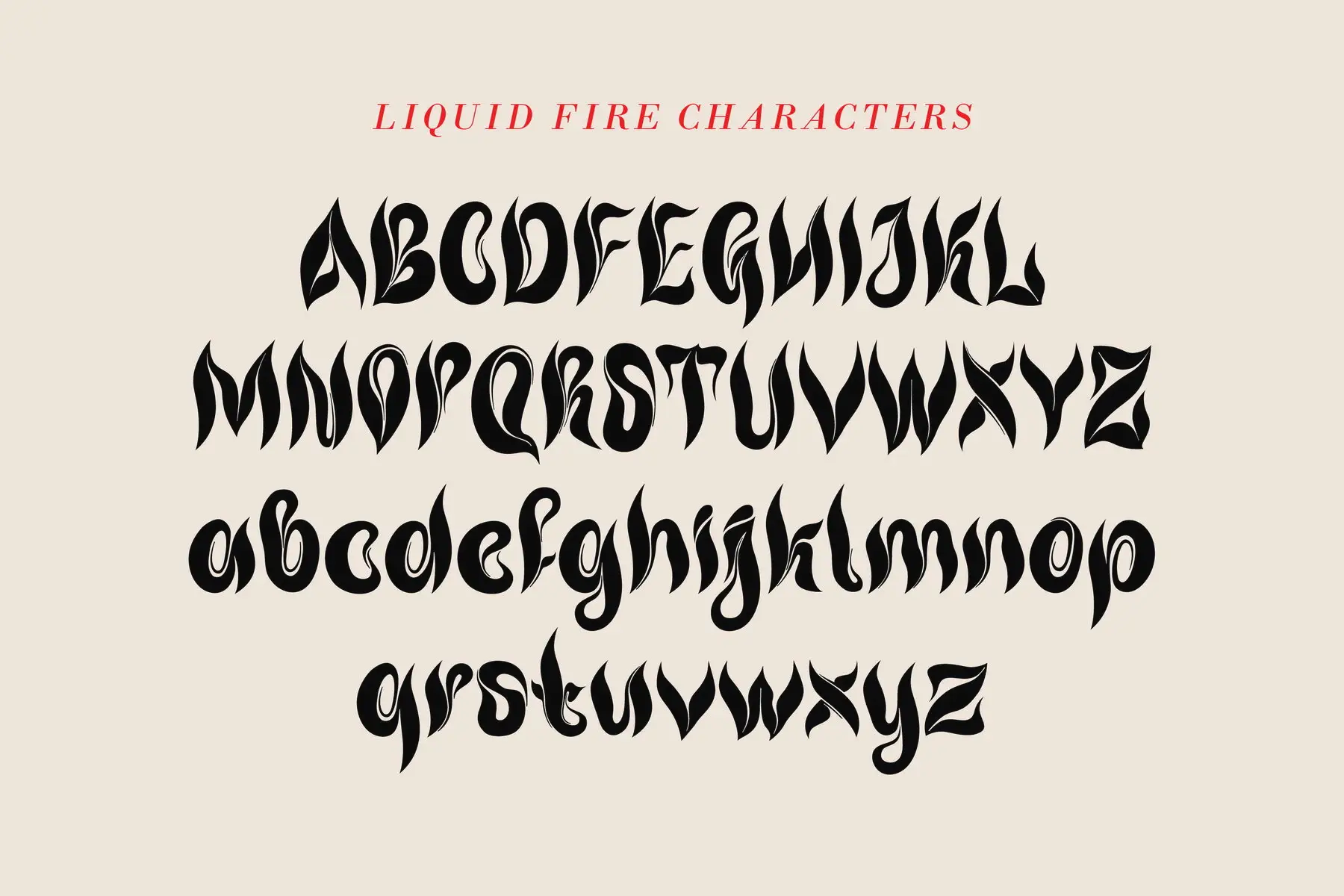 Liquid Fire Font - FontPath