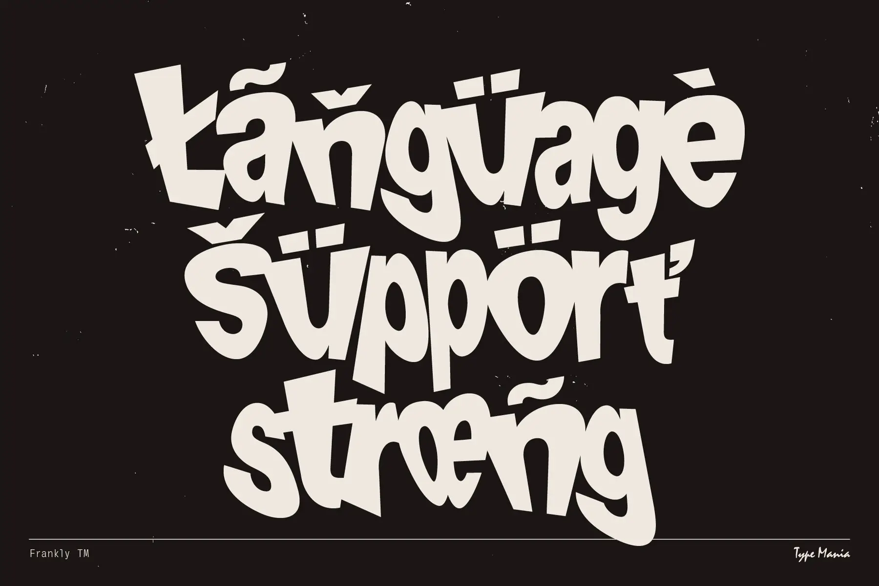Dazed TM Font - YouWorkForThem
