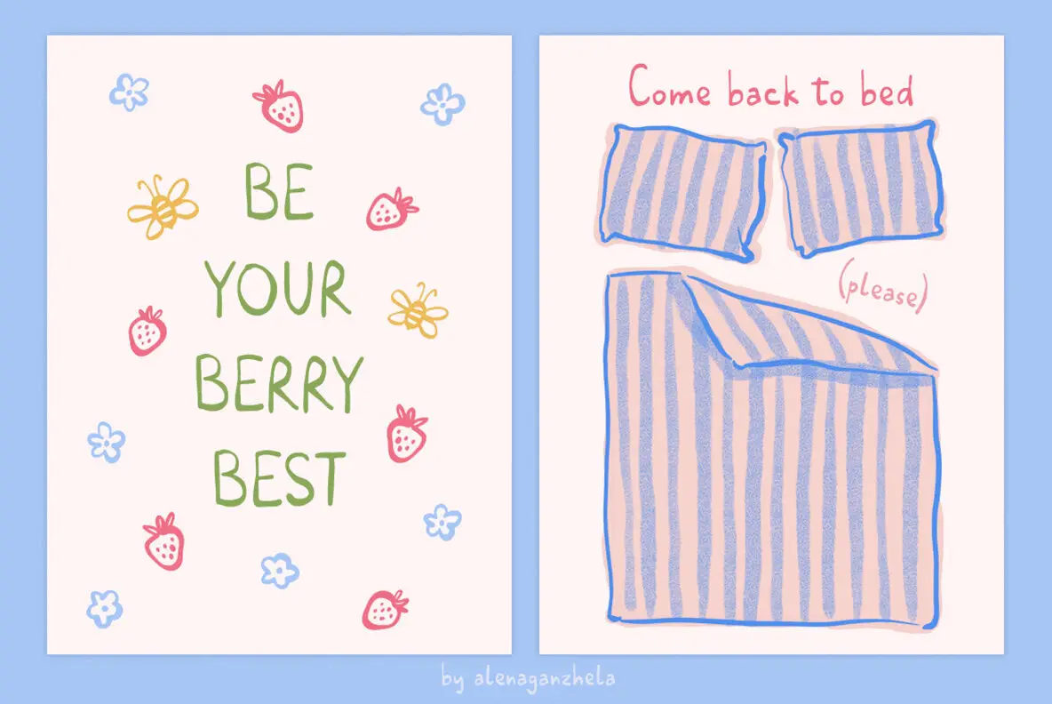 Lucky Berry Font - YouWorkForThem
