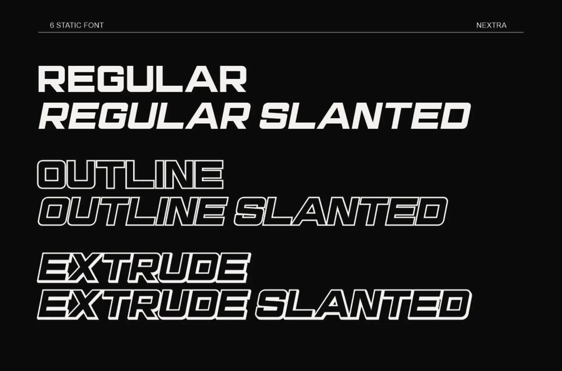 Nextra Font - YouWorkForThem