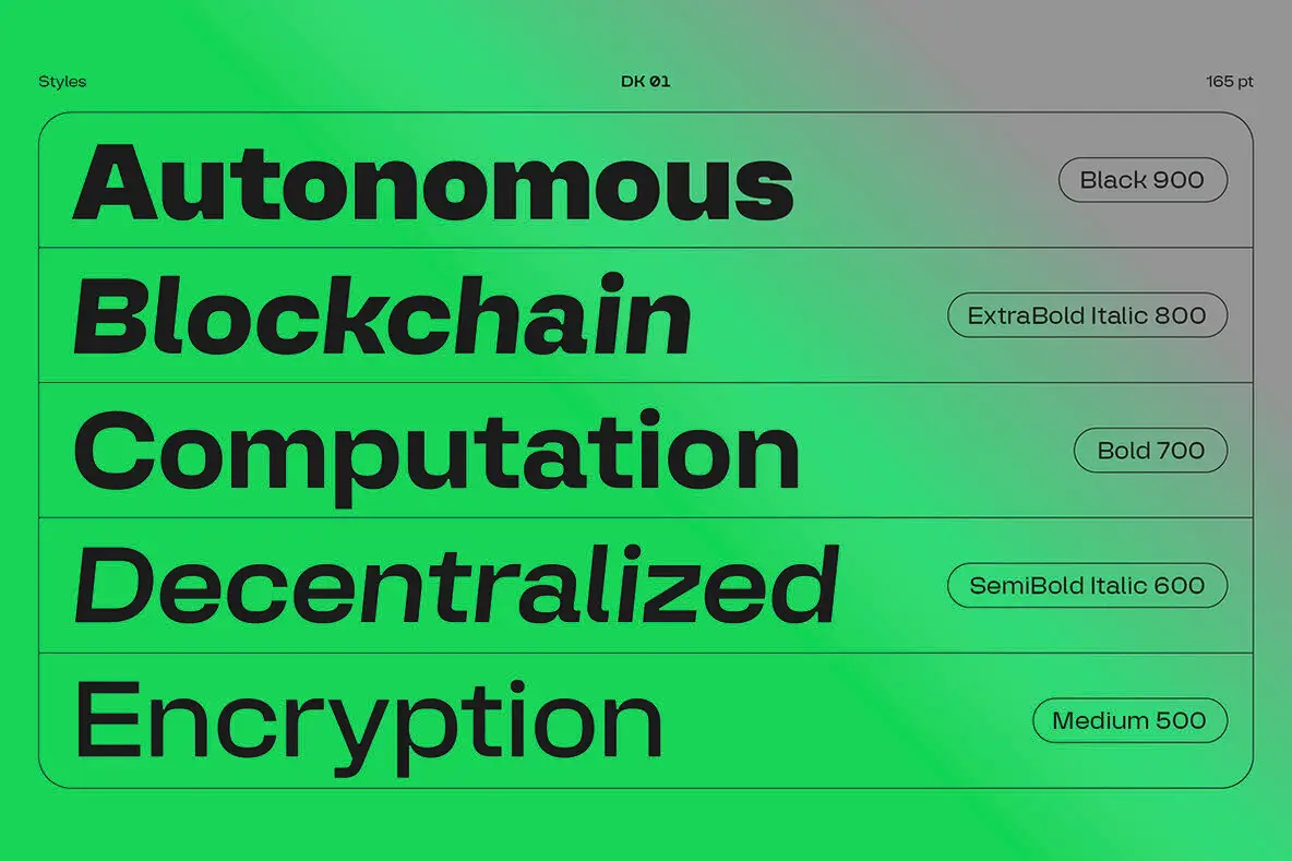 DK 01 Font - YouWorkForThem