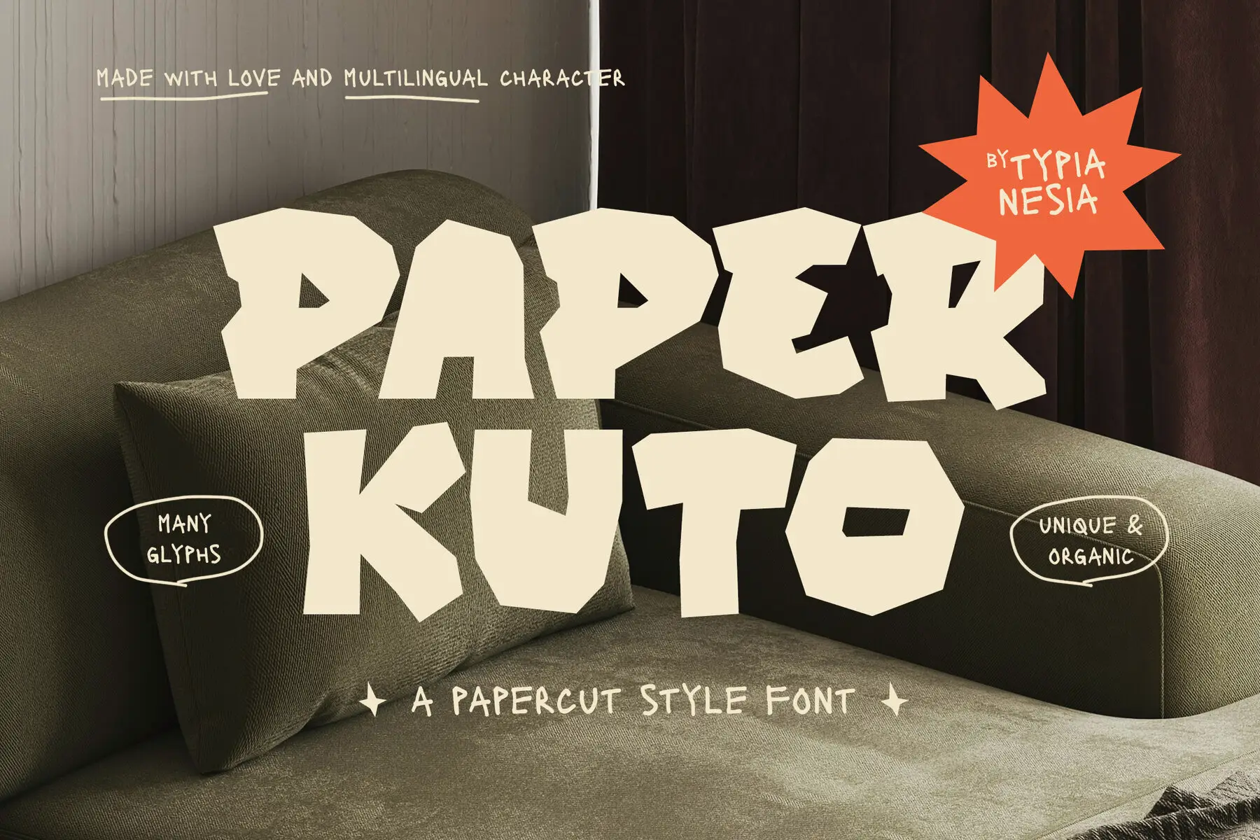 Paper Kuto Font - YouWorkForThem