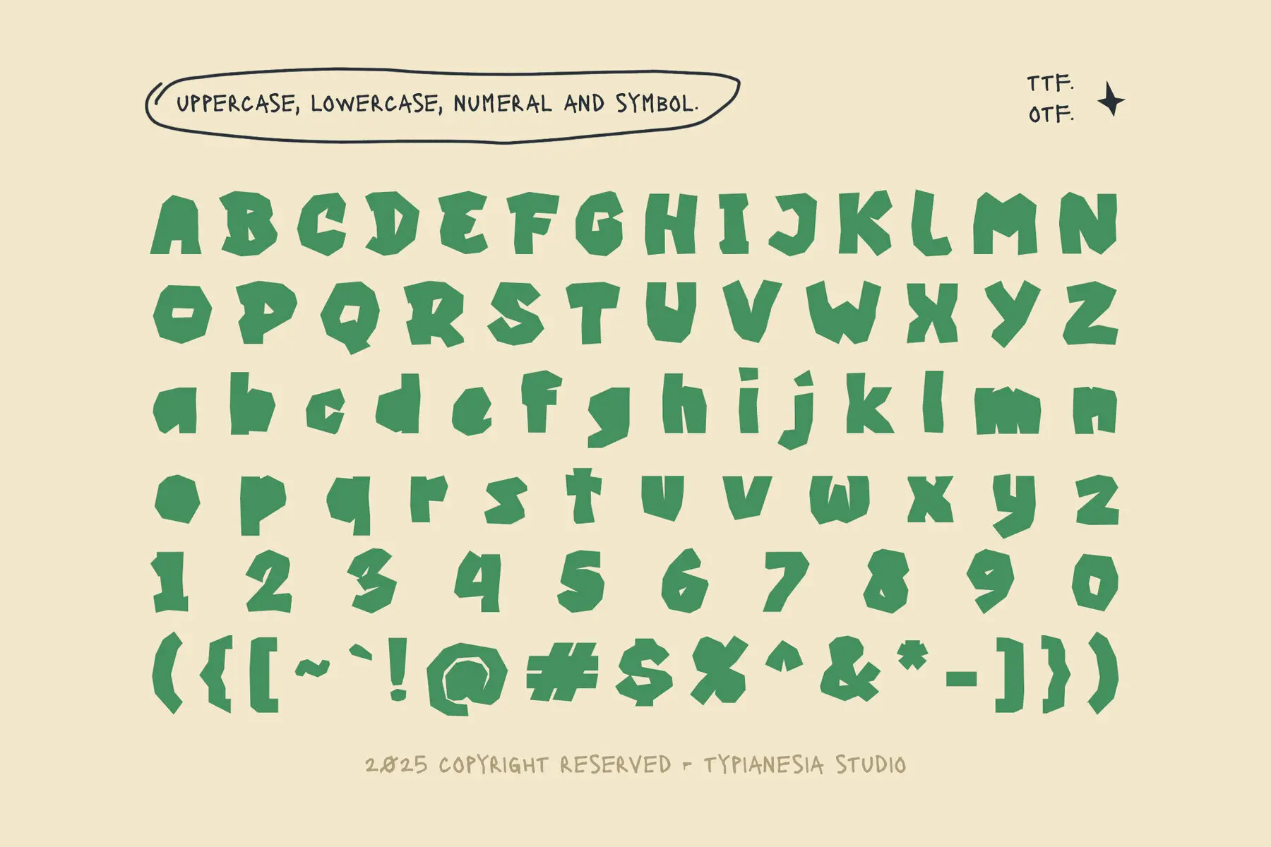 Paper Kuto Font - YouWorkForThem