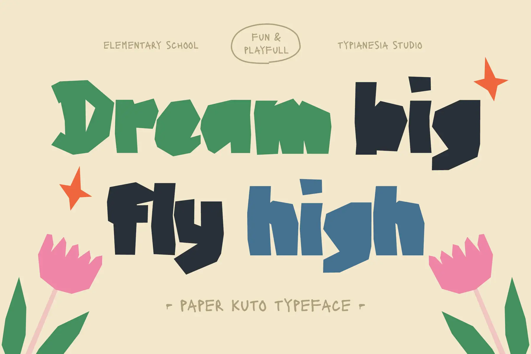 Paper Kuto Font - YouWorkForThem