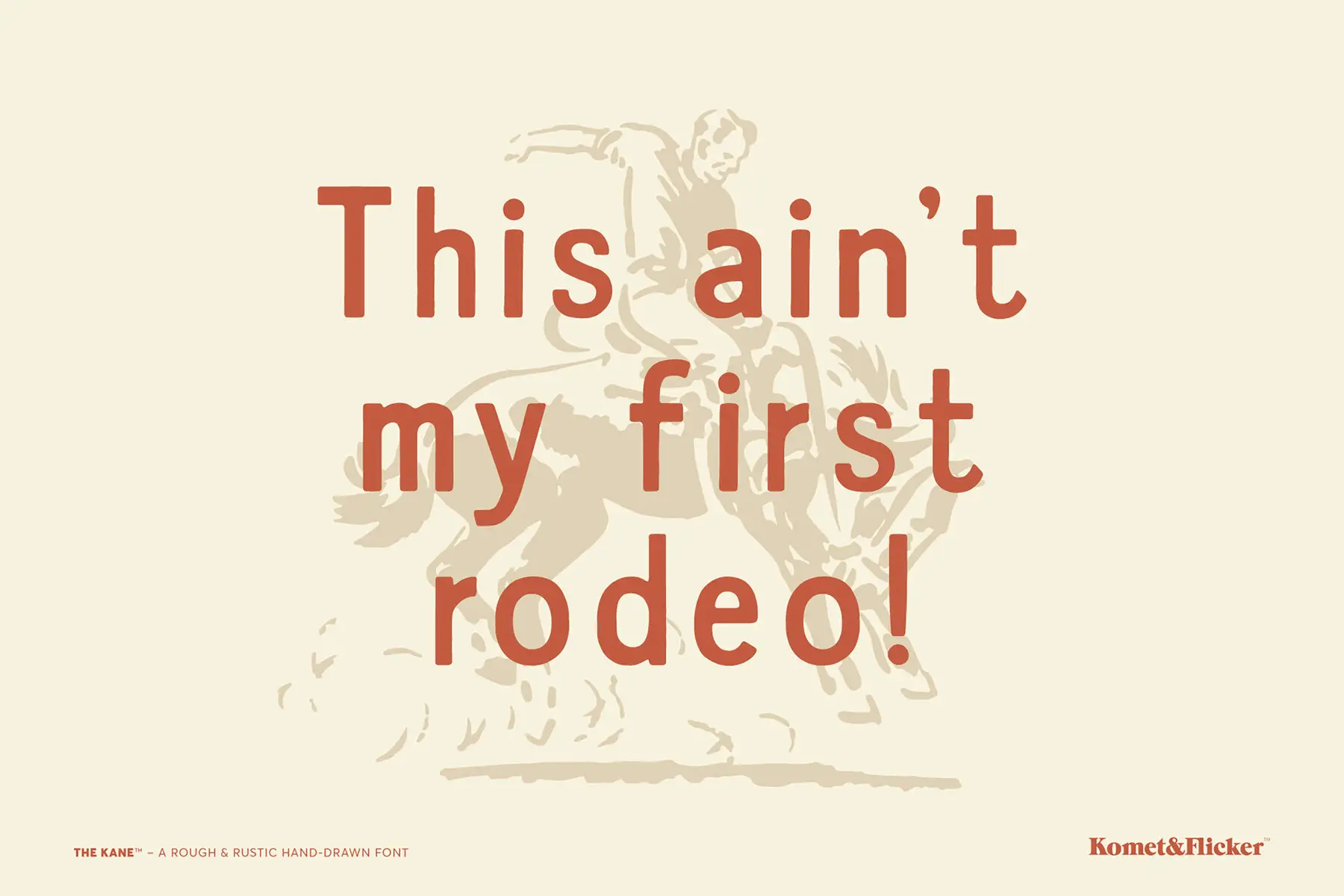 The KANE Font - YouWorkForThem