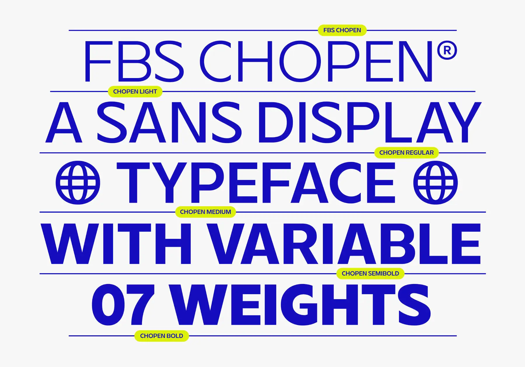 FBS Chopen Font - YouWorkForThem