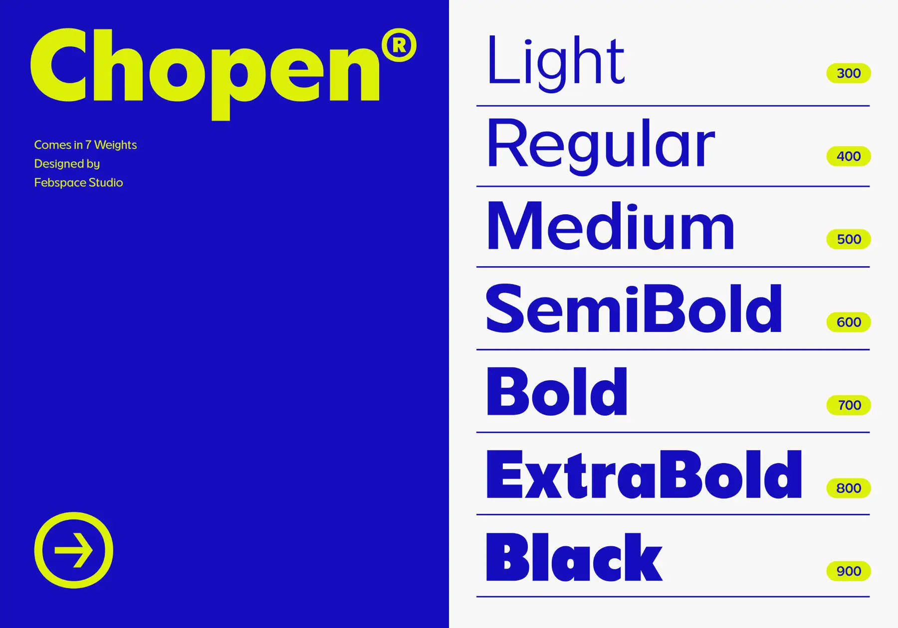 FBS Chopen Font - YouWorkForThem