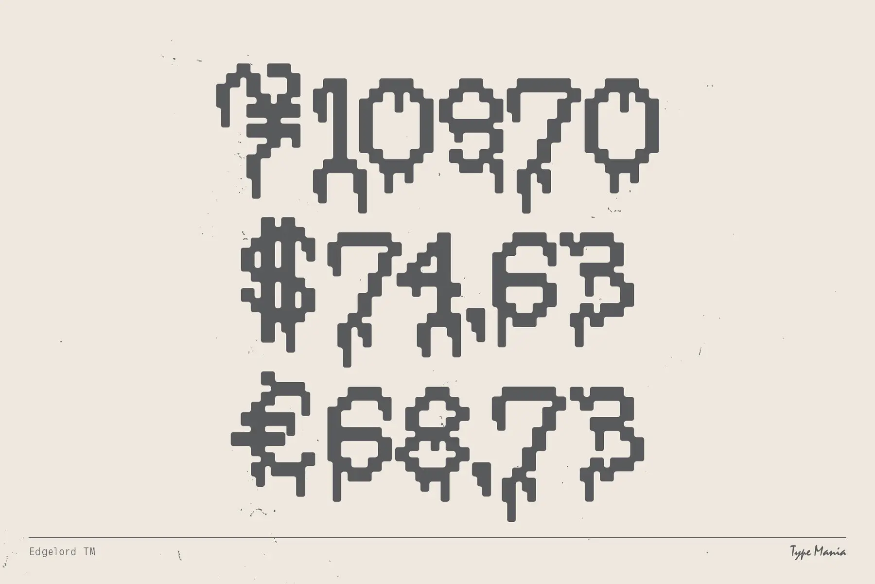 Edgelord TM Font - YouWorkForThem