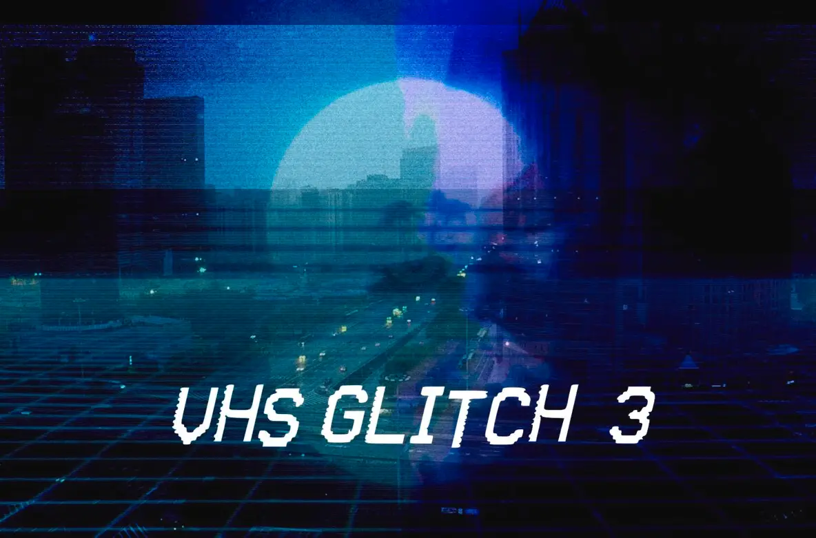 VHS Glitch 3 Font - FontPath
