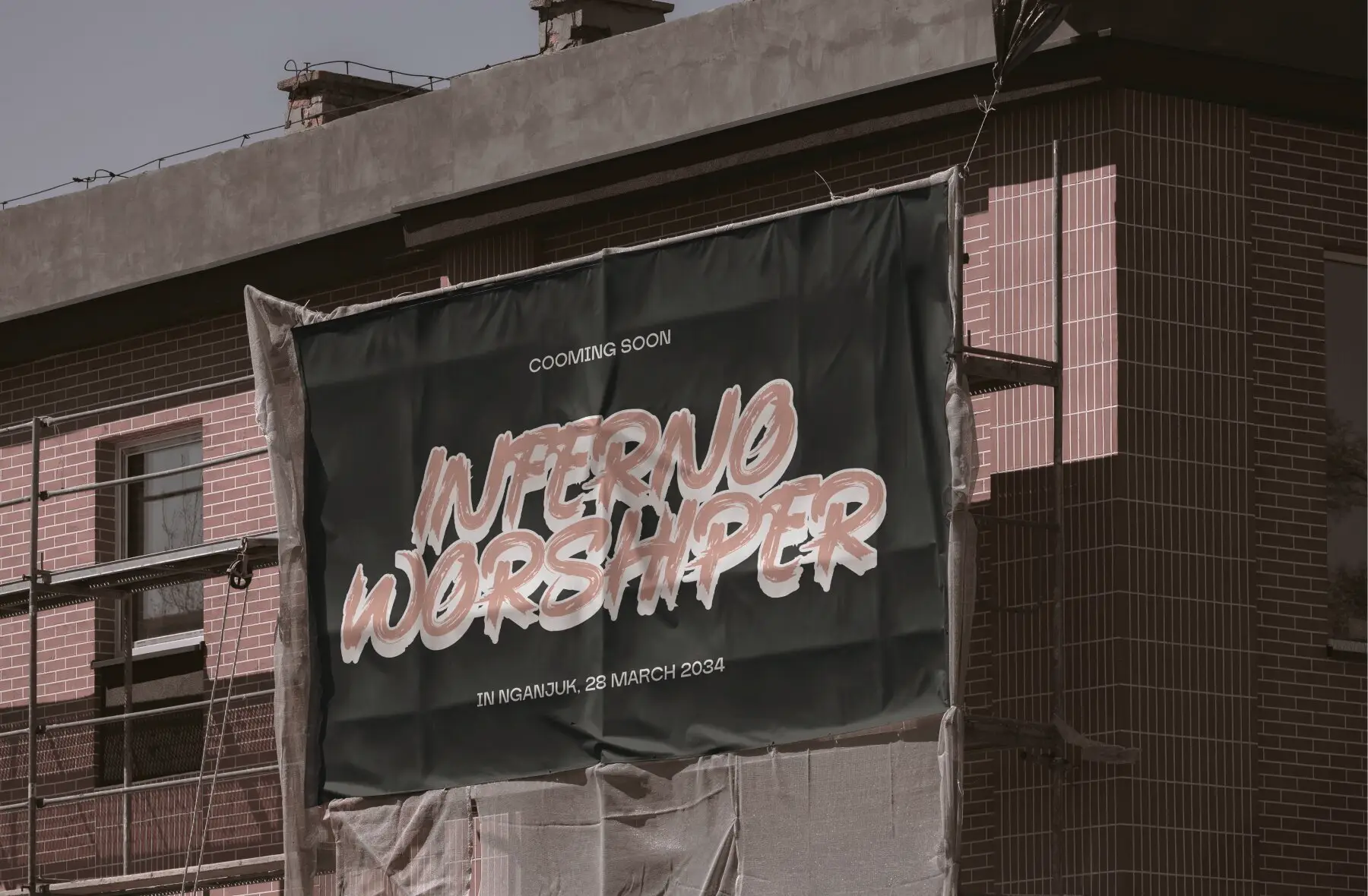 Sludgy Brush Font - YouWorkForThem