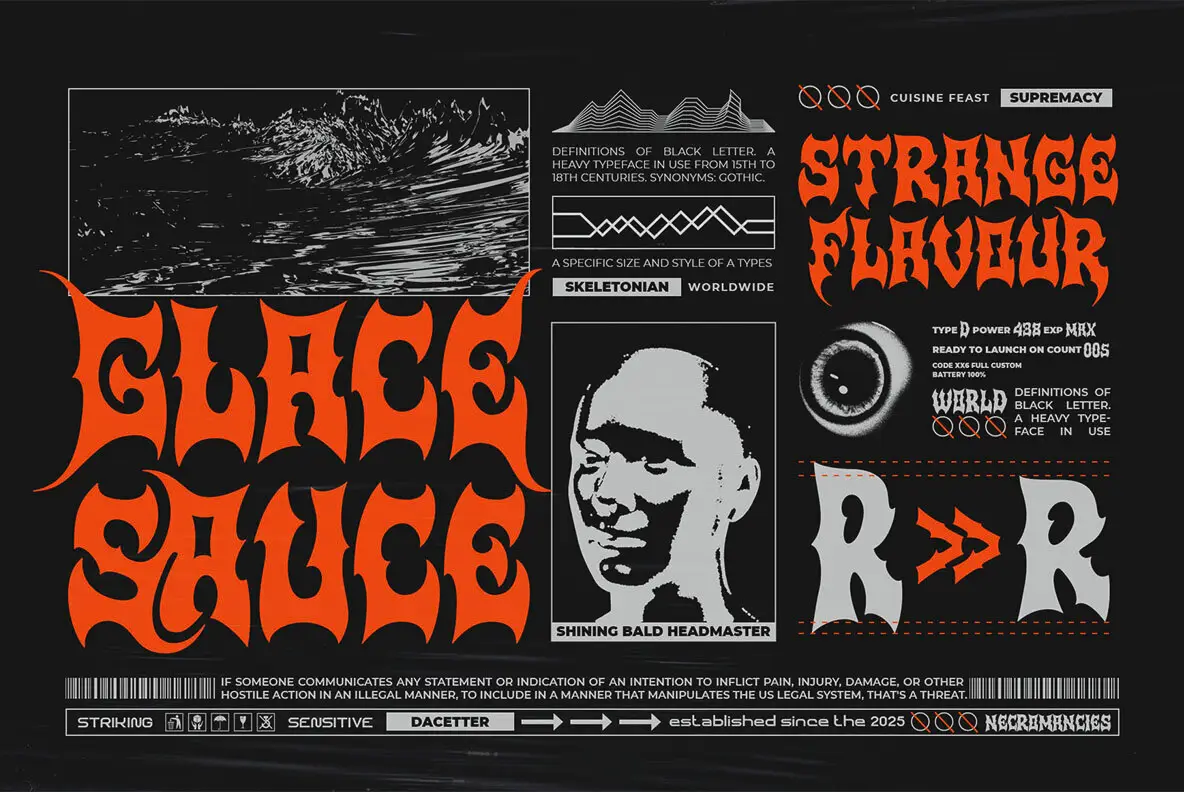 Sad Rock Font - FontPath