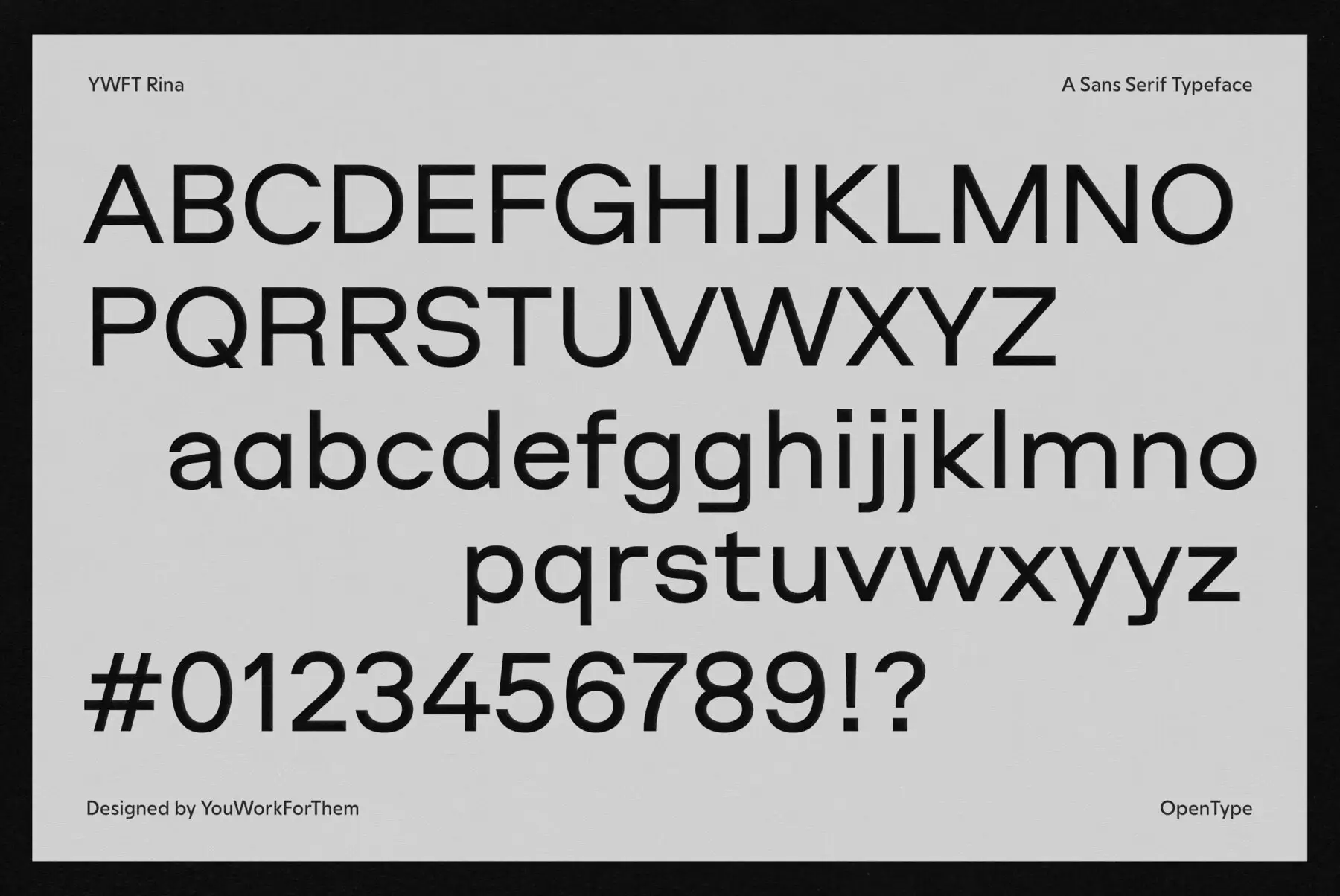 YWFT Rina Font - YouWorkForThem