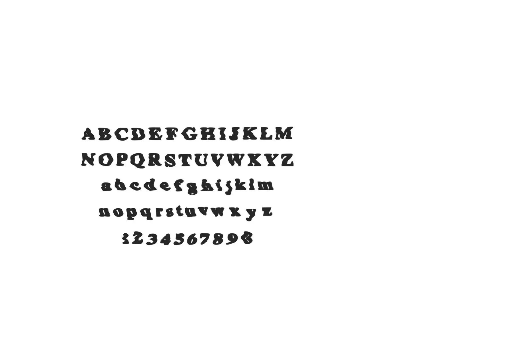 Glitch New Roman Font - FontPath