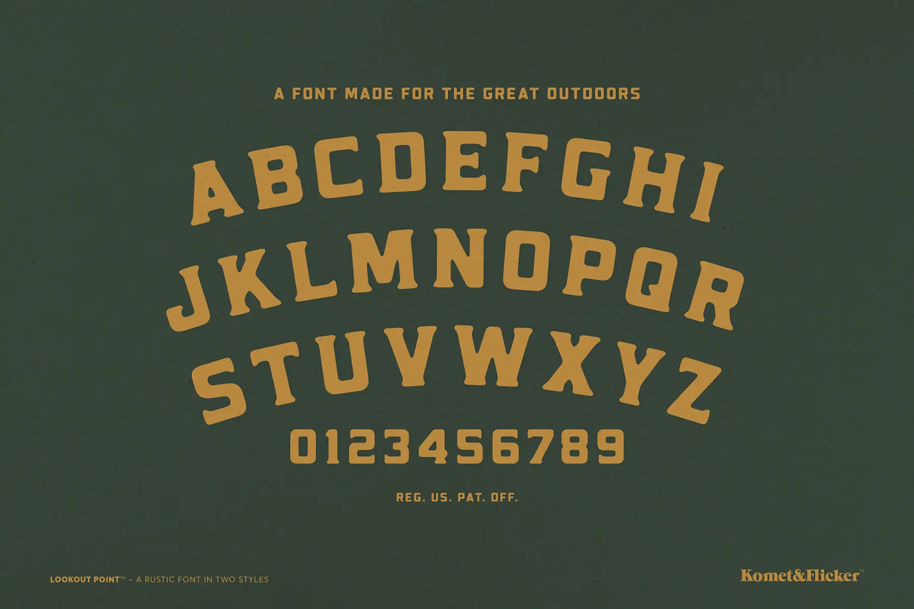 Lookout Point Font - YouWorkForThem