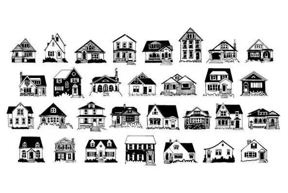 House Doodles Font - YouWorkForThem