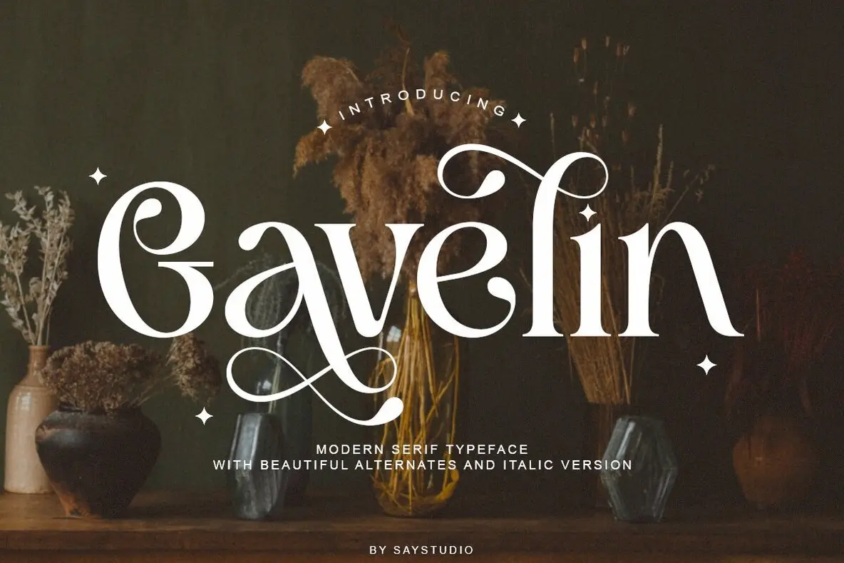Gavelin Font - YouWorkForThem