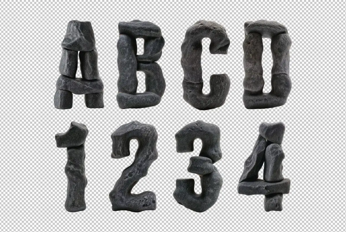 Rock Form SVG Font - FontPath