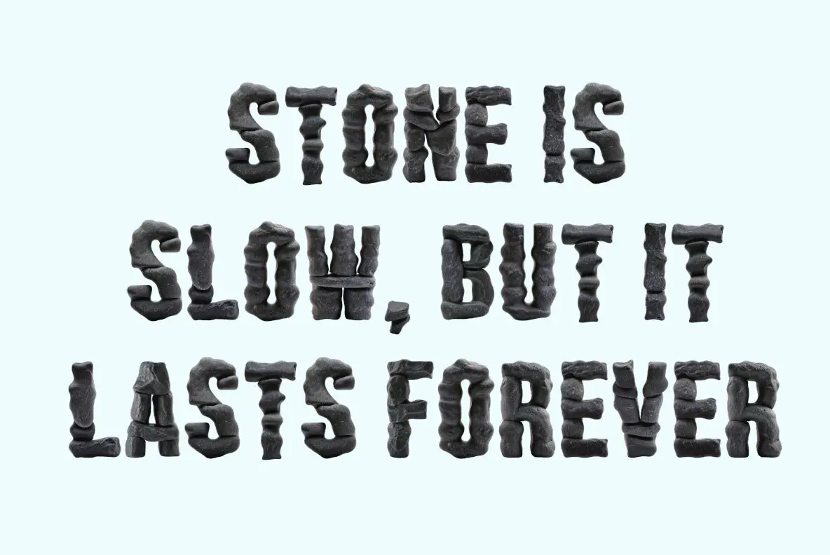 Rock Form SVG Font - FontPath
